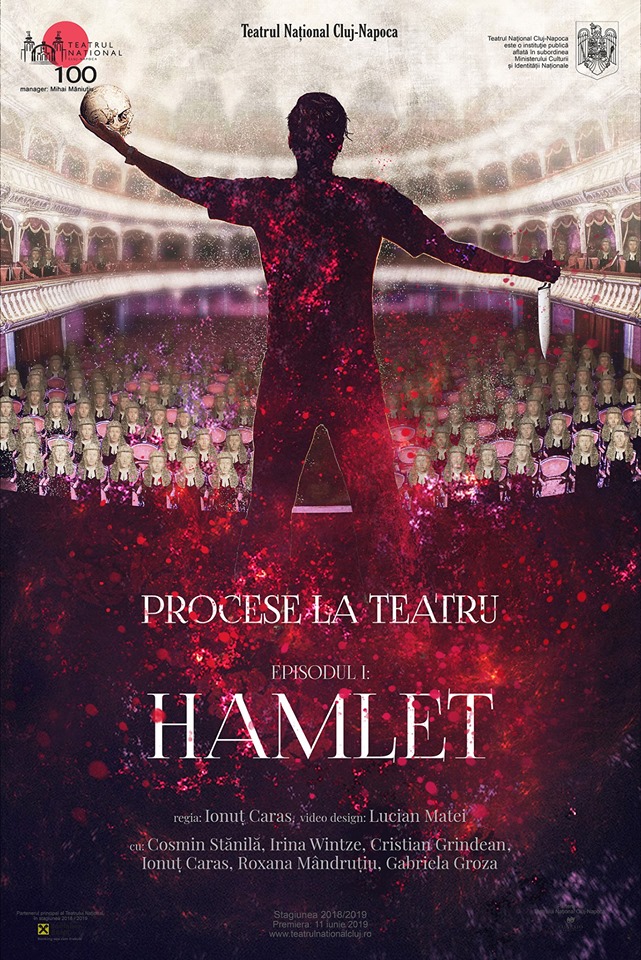 Premieră inedită la Teatrul din Cluj. Spectacol-dezbatere ce decide soarta lui Hamlet