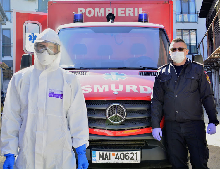 EI, CEI DIN LINIA ÎNTÂI. Alin Mureșan, pompierul care are grijă ca ...