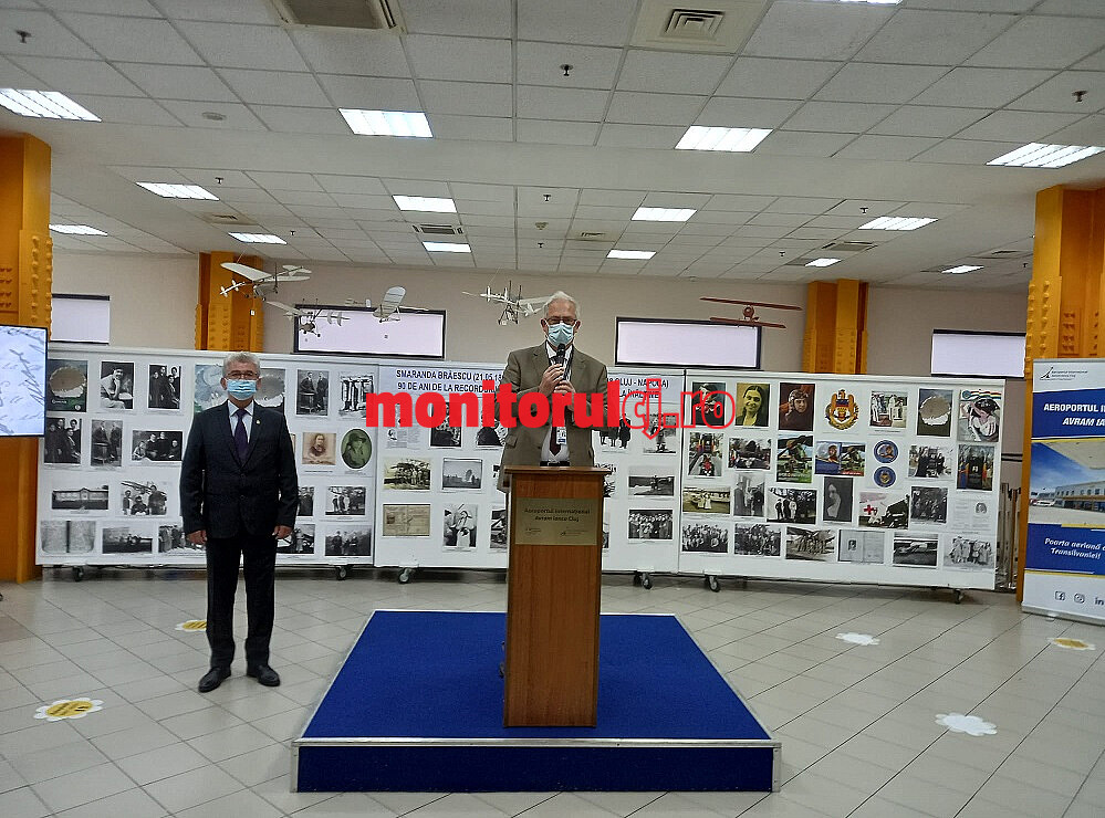 Lansare de carte și expoziție despre Smaranda Brăescu, la Aeroportul Cluj