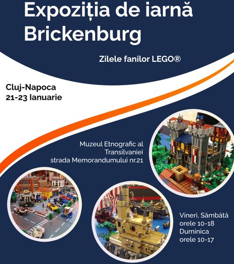 Expoziție de construcții LEGO(R), la Cluj. Vor fi expuse replici uriașe ...