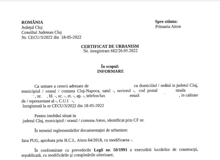 Primul certificat de urbanism digital, valid juridic, semnat la Cluj! Următorul pas: autorizația ...