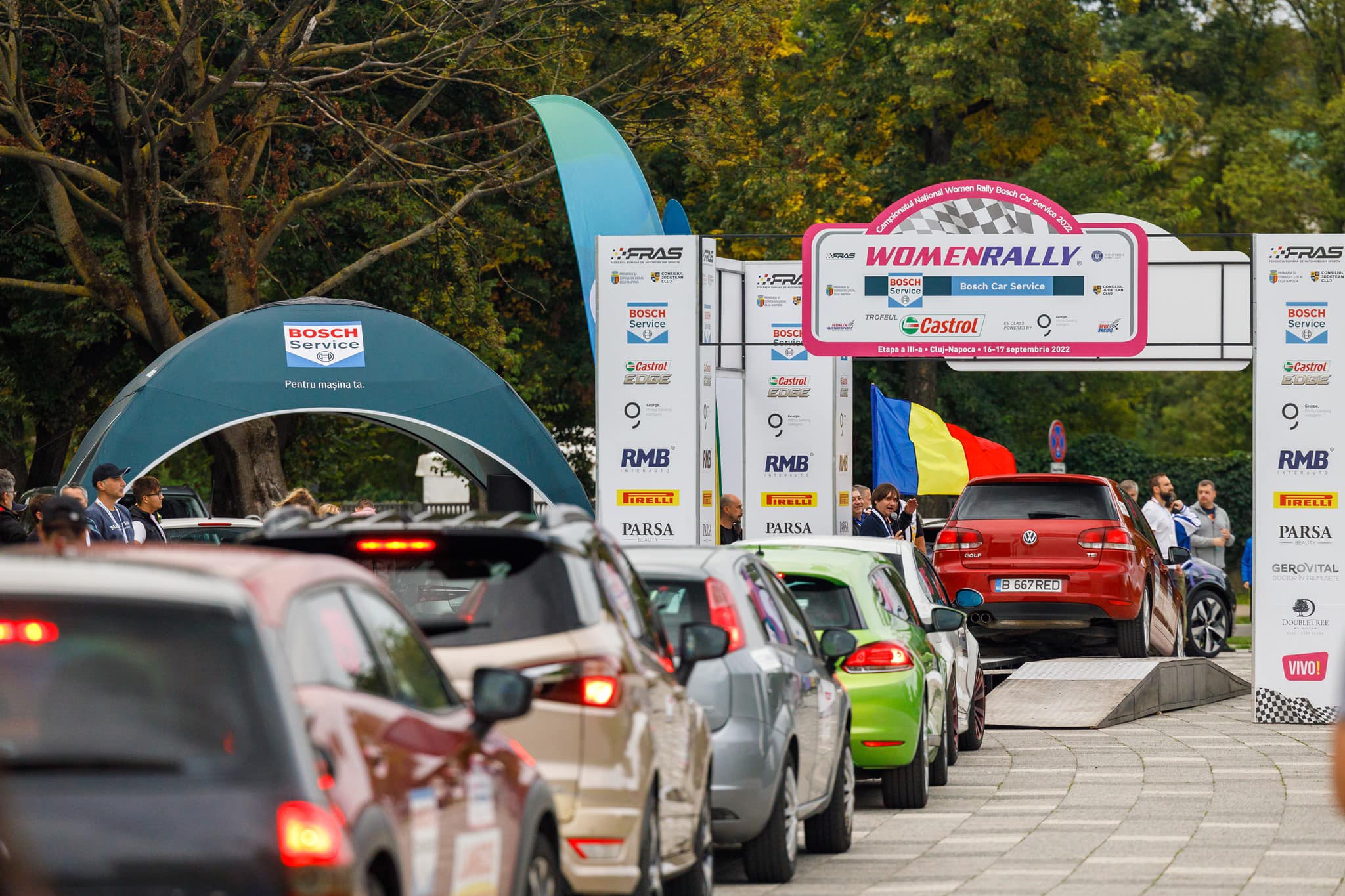 Start festiv la Women Rally Cluj-Napoca. Campioane internaţionale ...