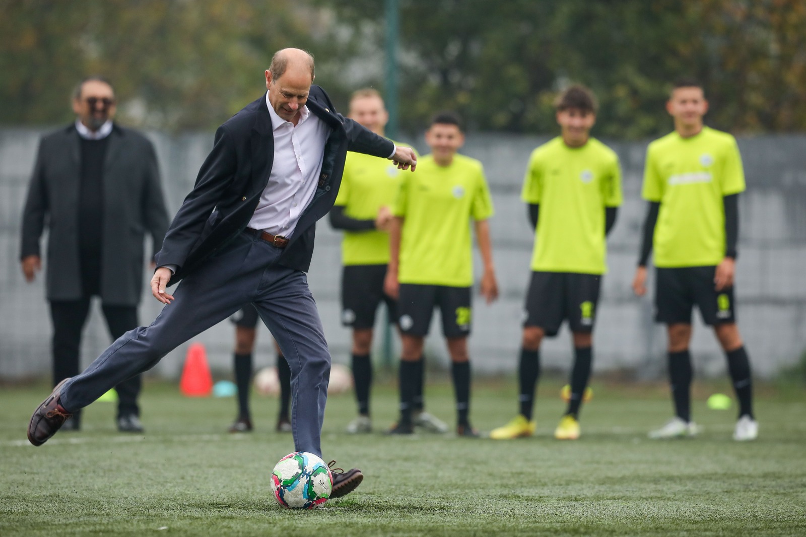 Fratele Regelui Charles al III-lea, Prințul Edward, în vizită la ...