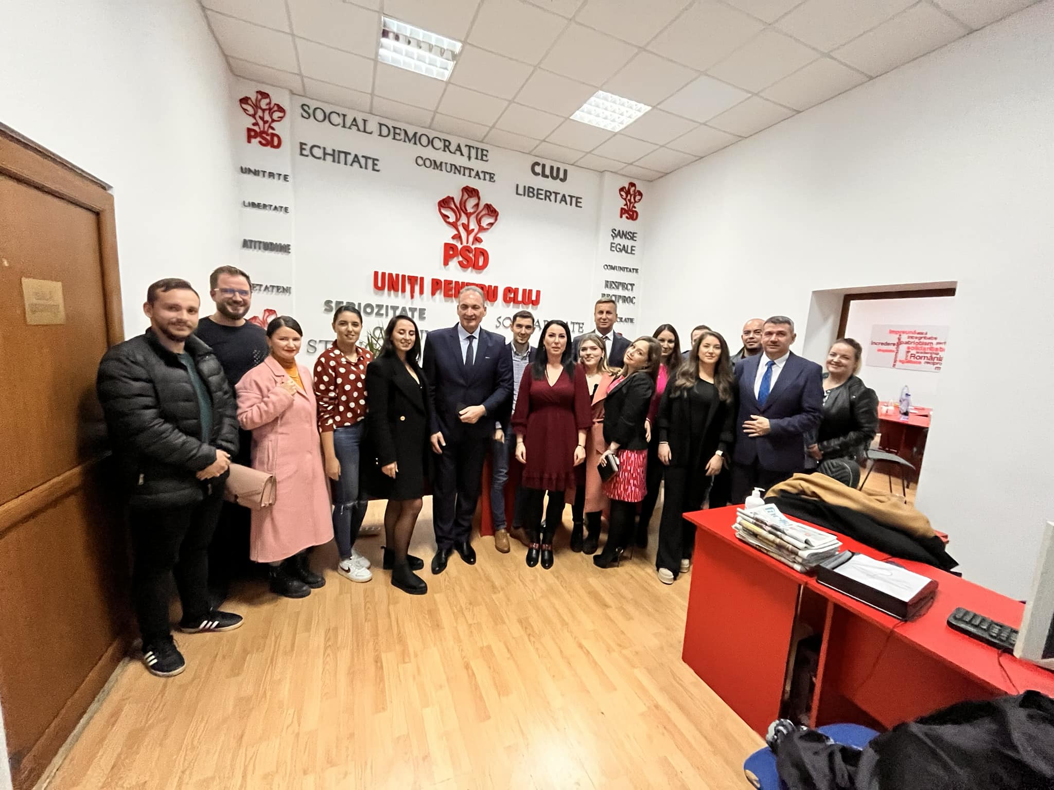 PES Activists Cluj, întâlnire de lucru cu PSD Cluj: Subiectele de ...