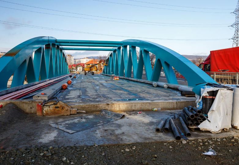 Podul Porțelanului este 90% gata, dar mai e de lucru. Clujenii ar putea ...