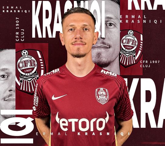 CFR Cluj a adus un nou jucător. Cine este fotbalistul de națională ...