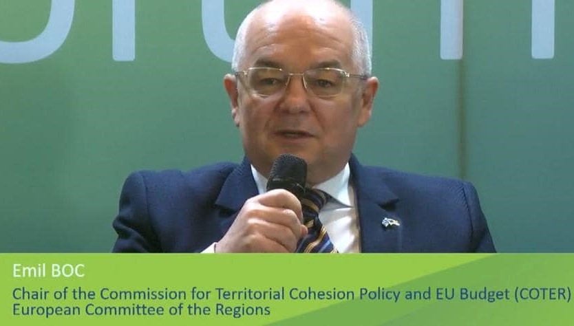 Emil Boc, la conferința privind coeziunea UE. Zona metropolitană a ...