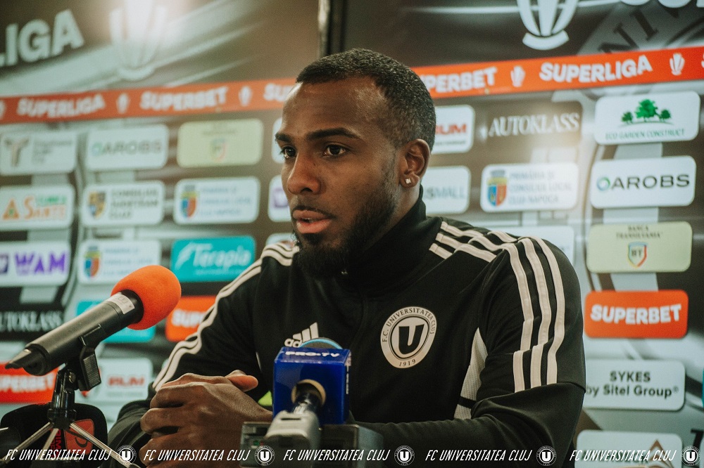 Romario Pires. „Aici, în Cluj, sunt mulți suporteri U. Știm cu toții ...