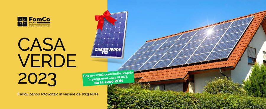 Casa verde? Fomco Solar! – partenerul care îți reduce factura la ...