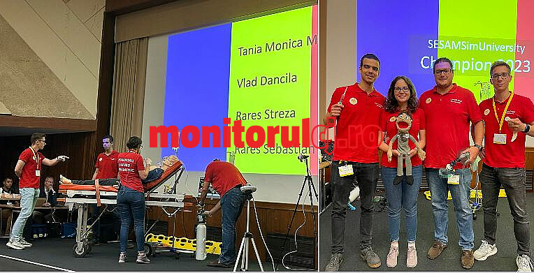 Patru studenți UMF Cluj, paramedici SMURD, au câștigat locul I la un ...