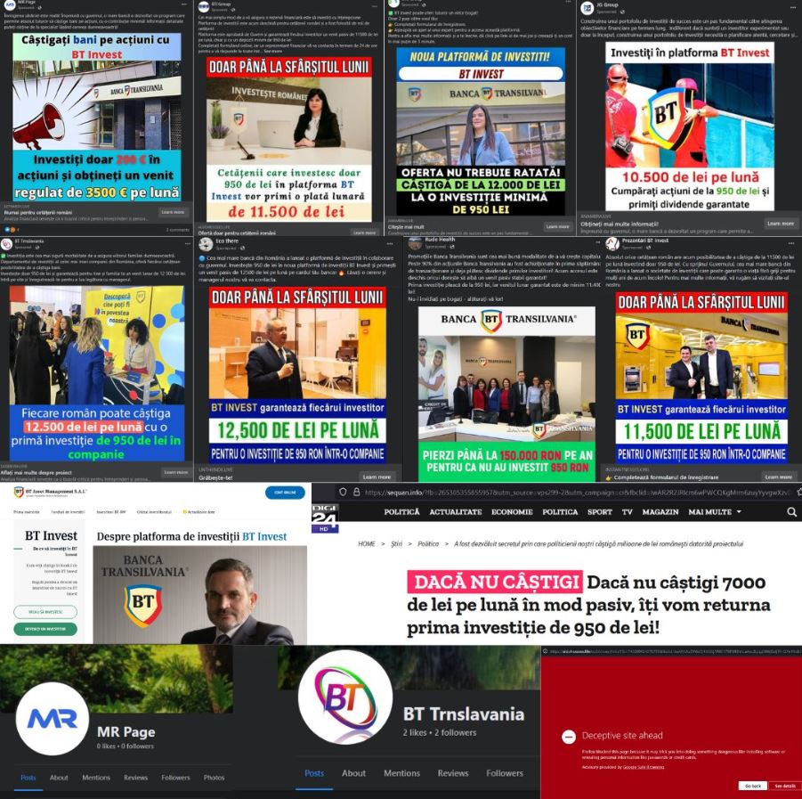 Aveți grijă unde vă introduceți datele! Val de reclame false pe ...