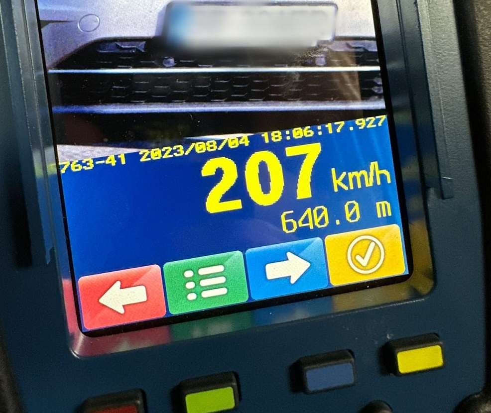 Se grăbea la Untold. Cu 207 km/h pe Autostrada Transilvania. Patru luni ...