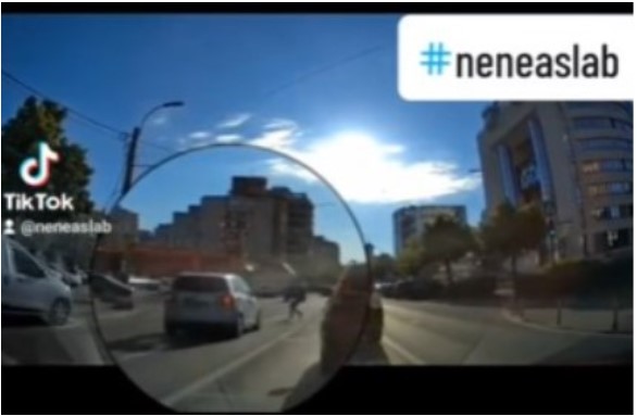 Prostia e mare! Pieton, lovit de mașină în Cluj când FUGEA pe drum. VIDEO