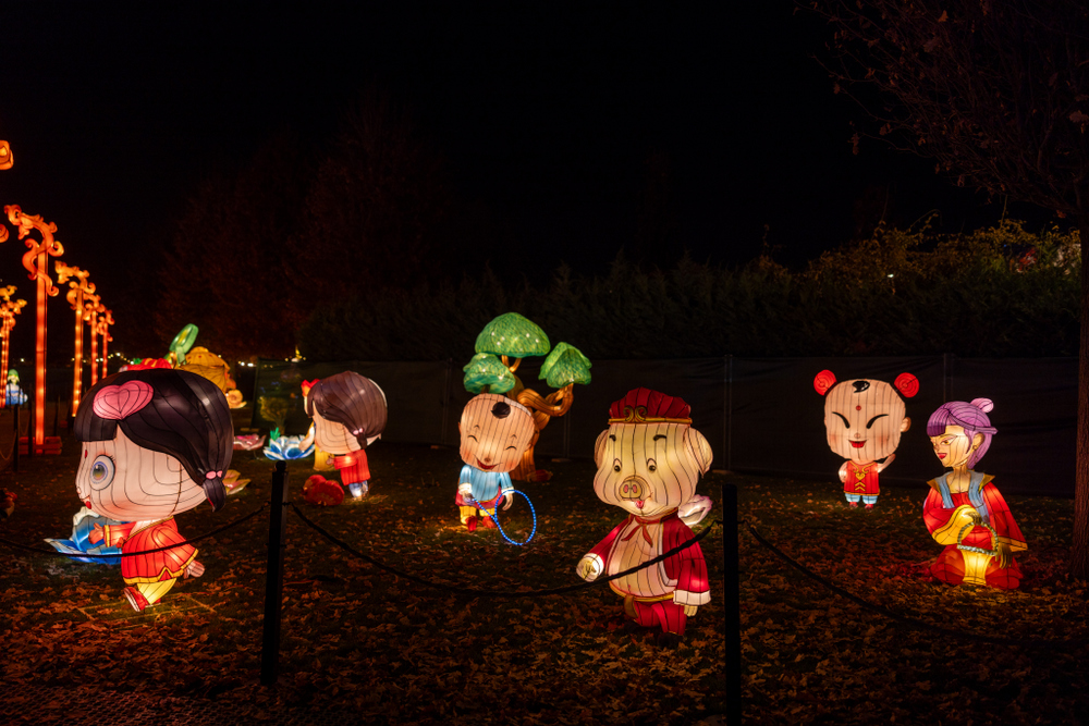 GALERIE FOTO - Iulius Parc s-a transformat în „The Glowing Garden ...