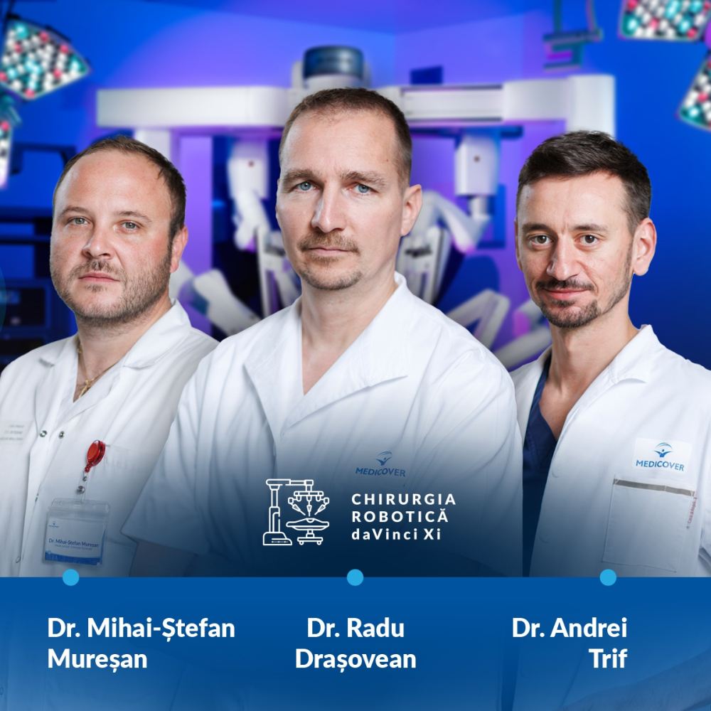 PREMIERĂ ÎN TRANSILVANIA: Eventrație abdominală operată robotic prin ...
