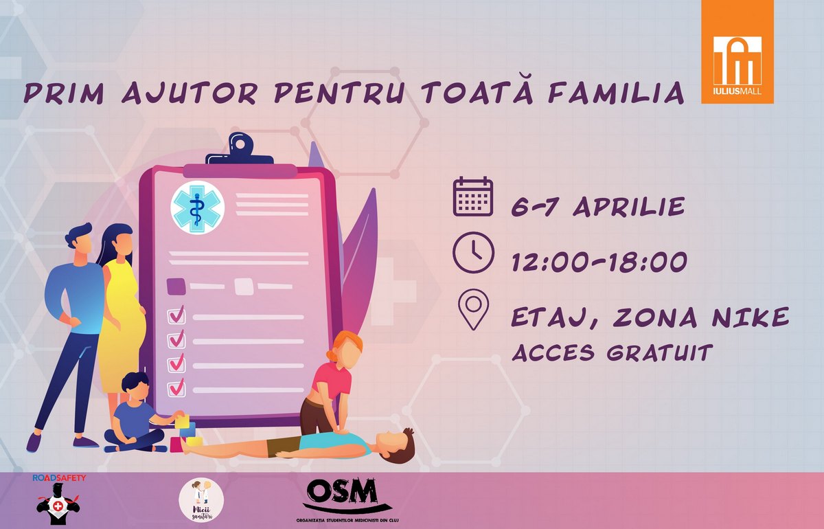 Vrei să fii pregătit în orice situație? Vino la cursurile de prim ajutor organizate de studenţii ...