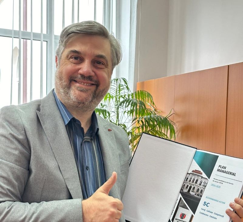 Dan Doru Micu candidează pentru funcția de rector al UTCN: „Îmi doresc ...