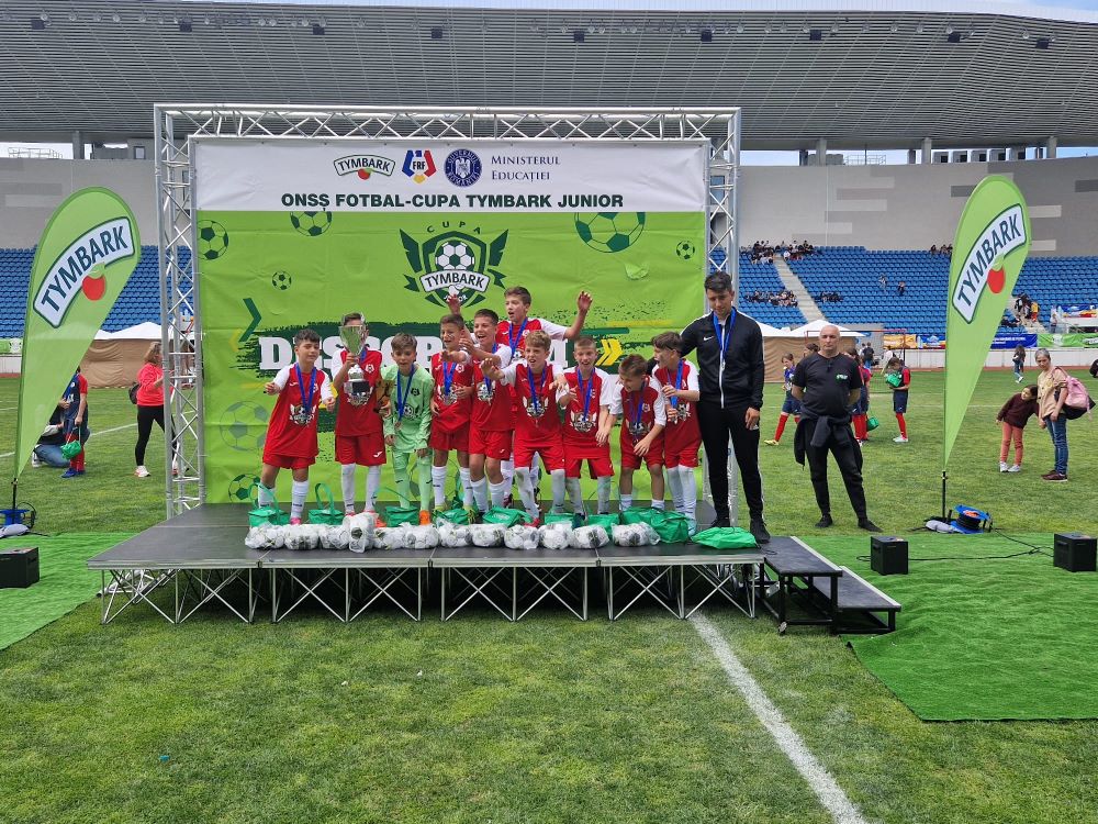 Echipa de Fotbal a Școlii „Ion Creangă” din Cluj, vicecampioana ...