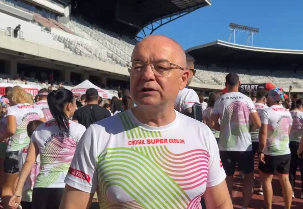 Emil Boc, la finalul Crosului Supereroilor: „Faceți mișcare în fiecare zi!”