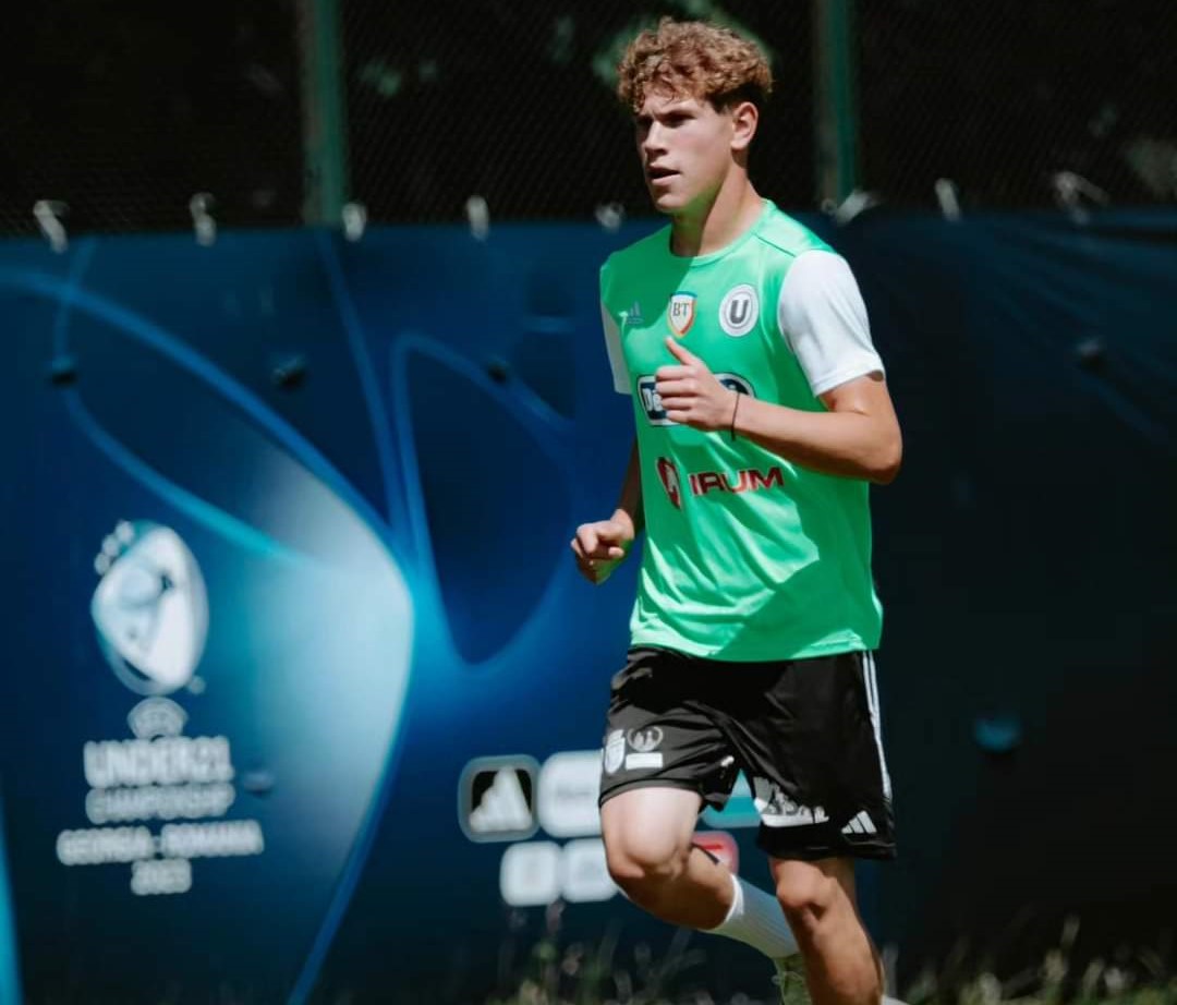 Antonio Suciu rămâne la „U” Cluj. Jucătorul și-a prelungit contractul până în 2030.