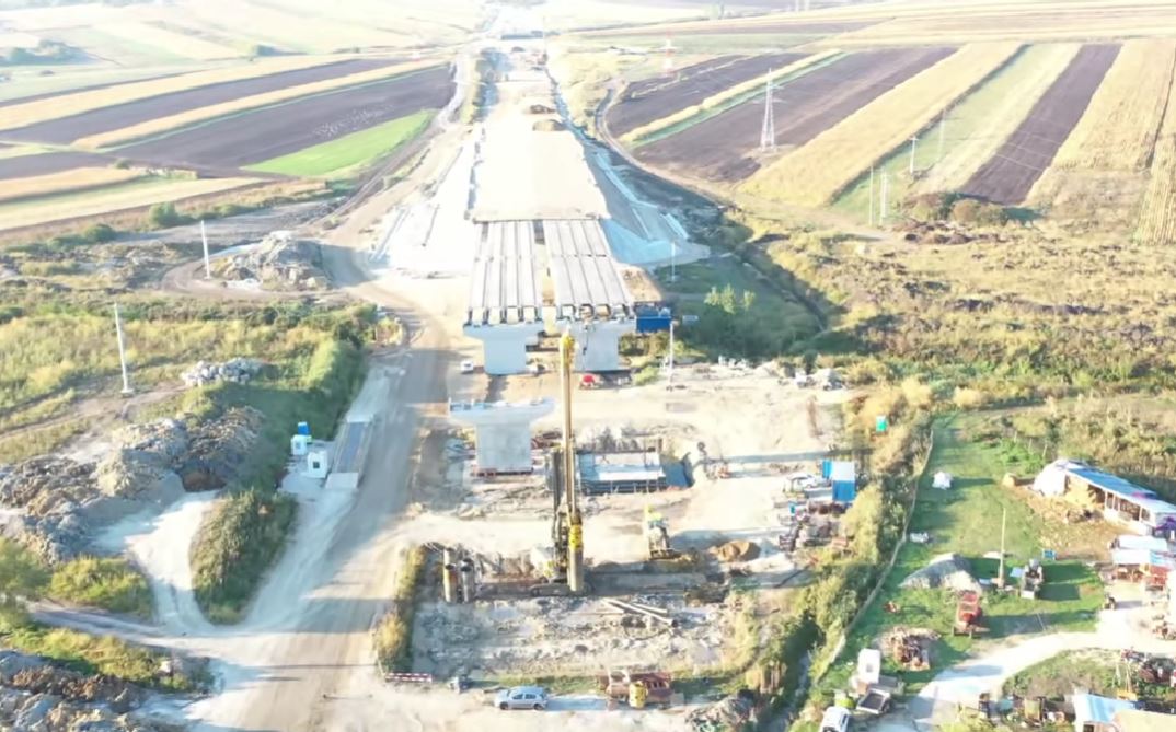 Lucrările la drumul expres de la Tureni, progres de 60% în teren. Un ...