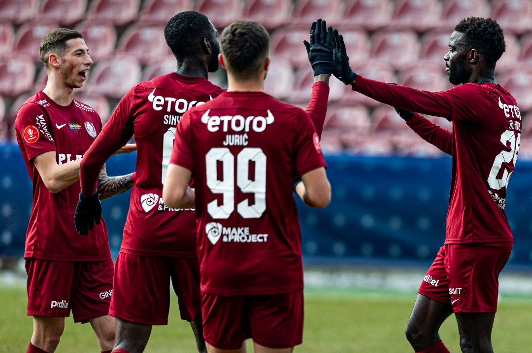 CFR Cluj, victorie în amicalul contra FC Voluntari