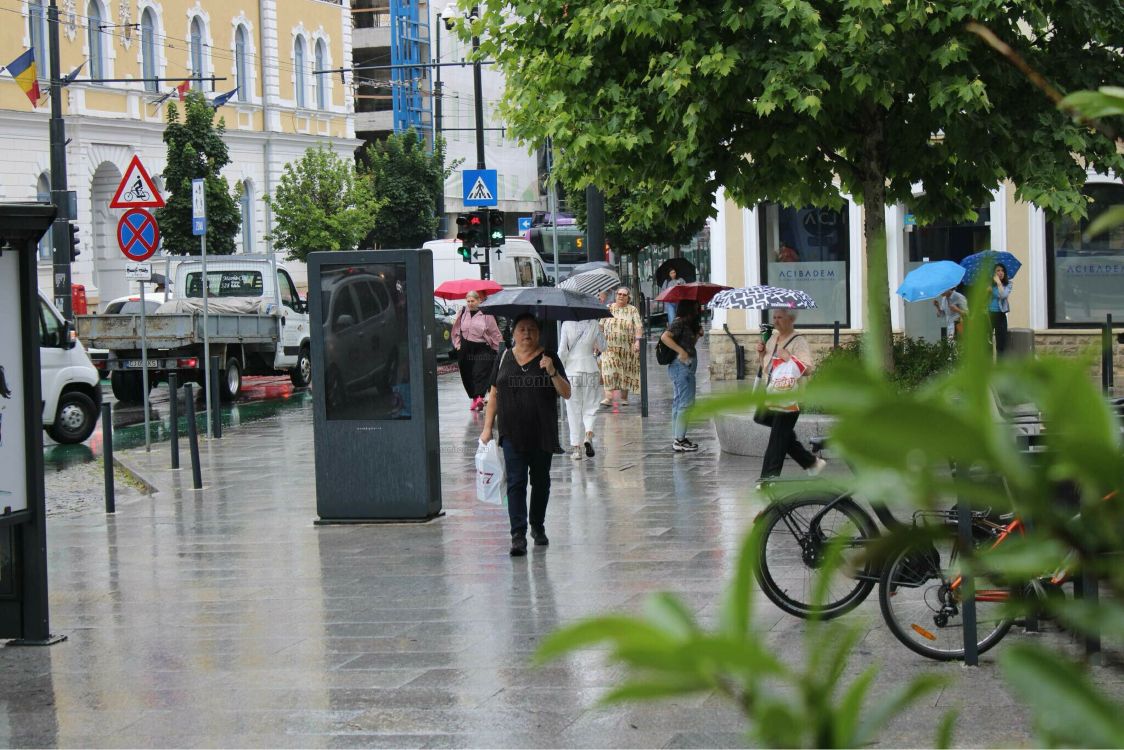 Nori și precipitații la Cluj. Prognoza meteo pentru marți, 29 iulie.