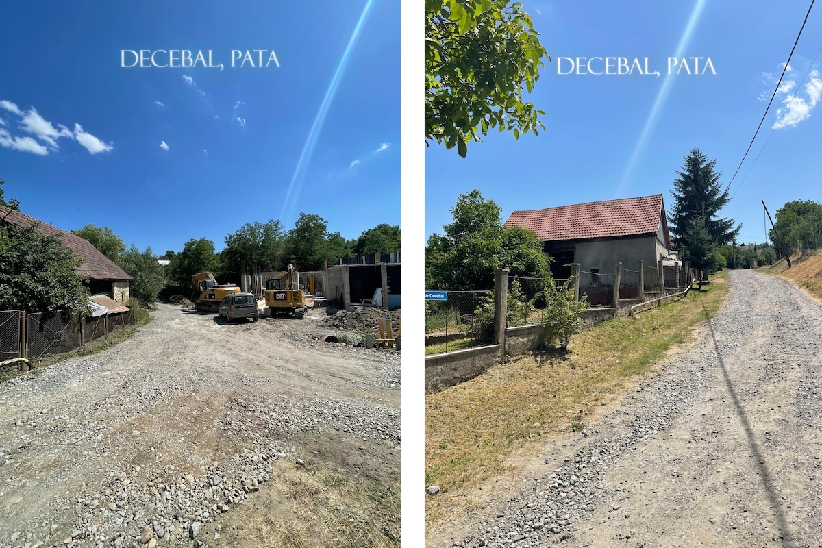 Strada Decebal din satul Pata va fi modernizată și asfaltată în cadrul ...
