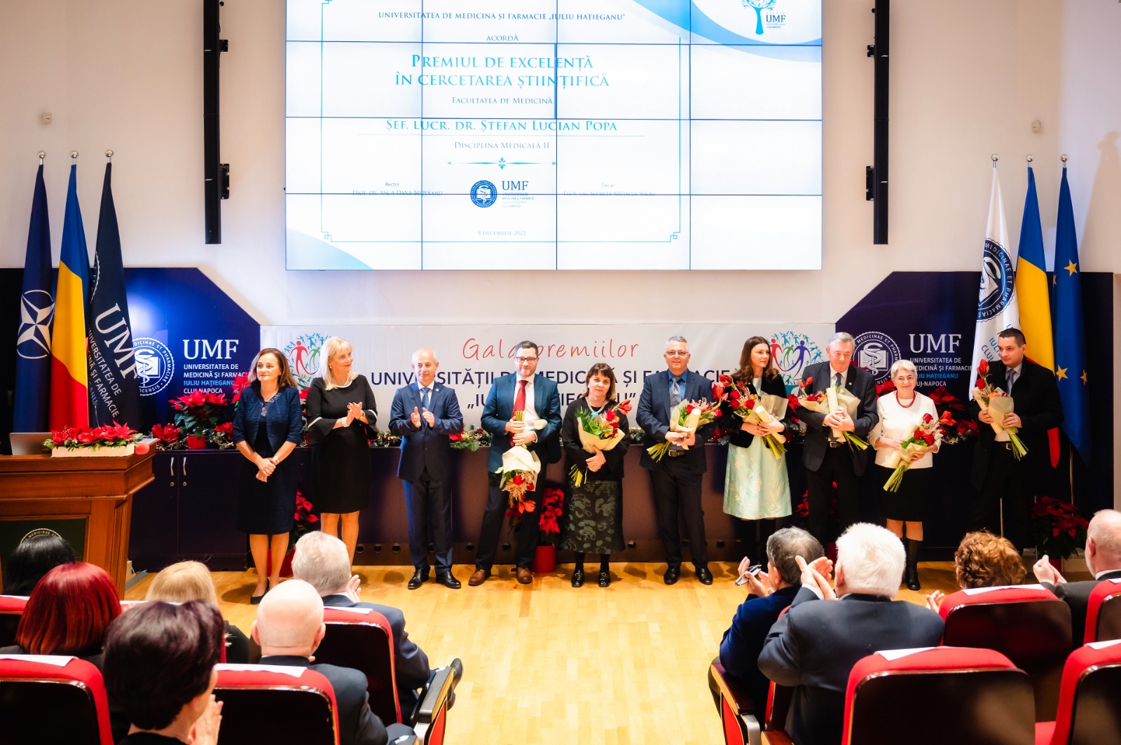 150 de ani medicină la Cluj! UMF a premiat excelența în cercetarea științifică și performanța ...
