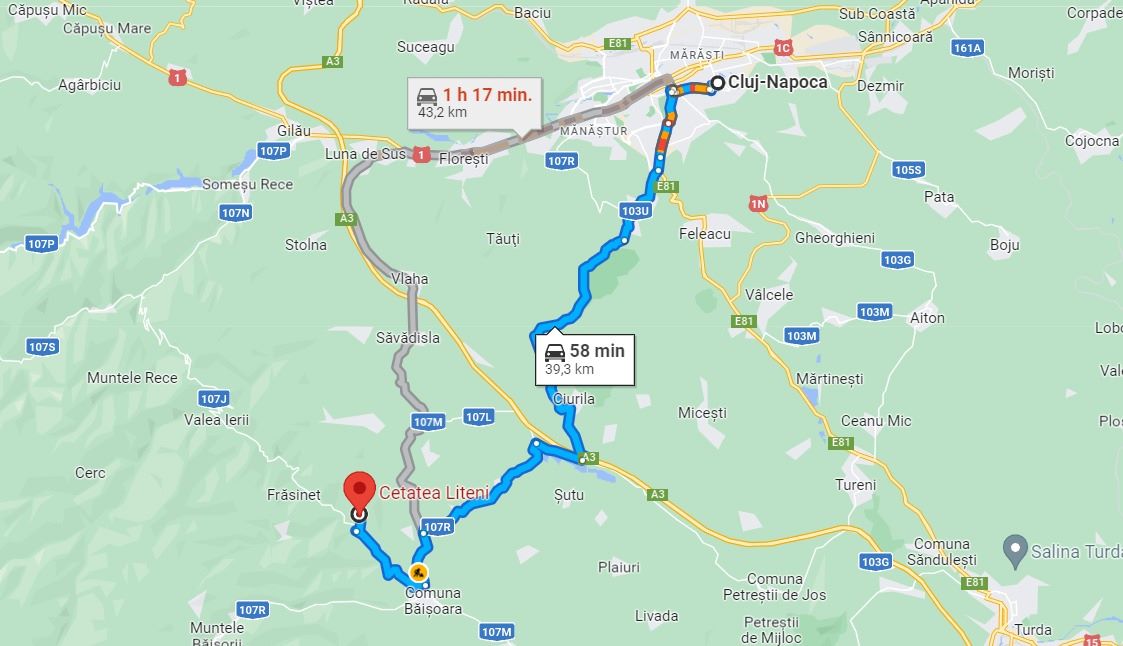 Cetatea Liteni, un loc încărcat de istorie și dominat de mister ...