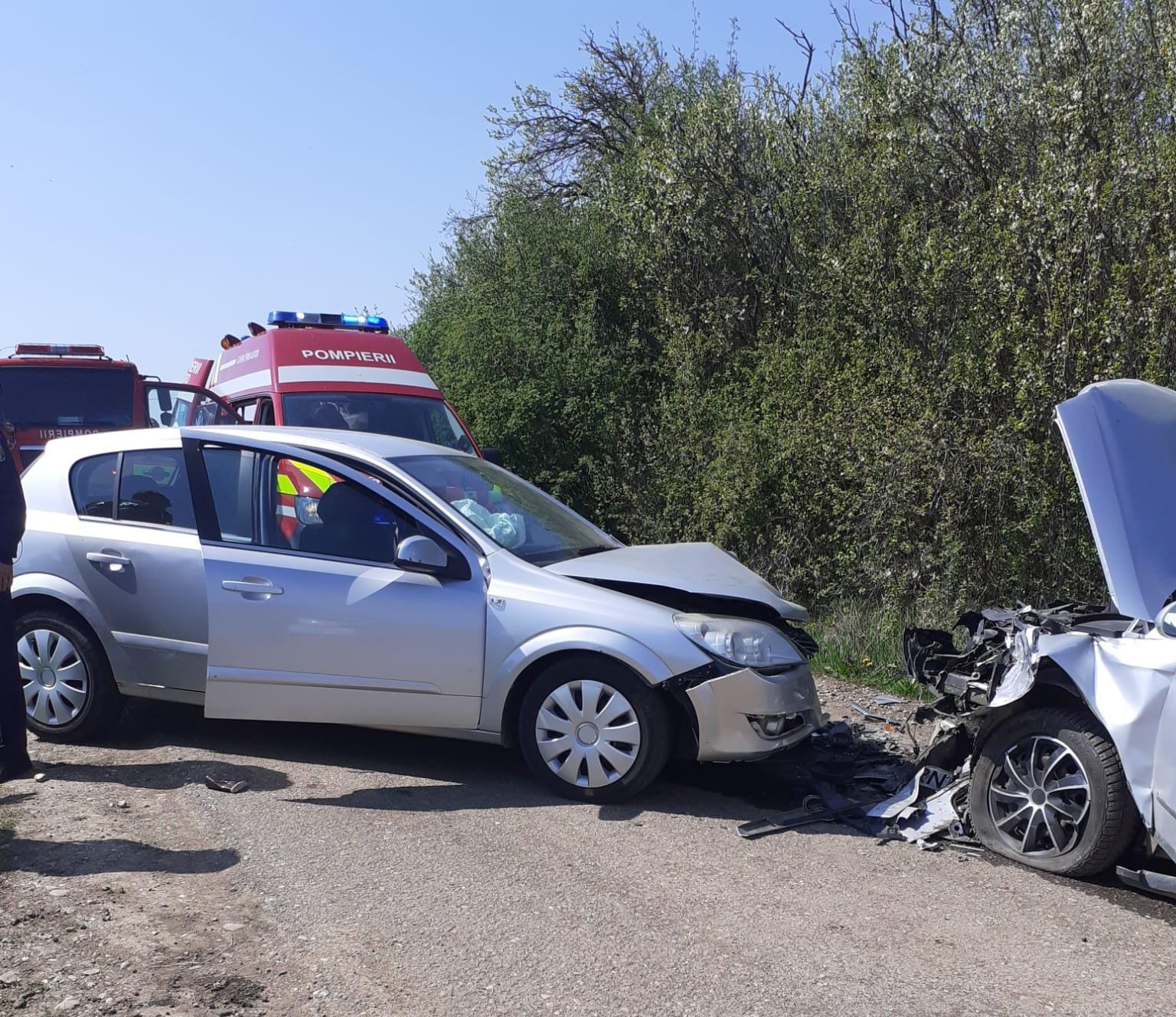 Accident grav în Frata, Cluj! O femeie cu multiple traumatisme ...