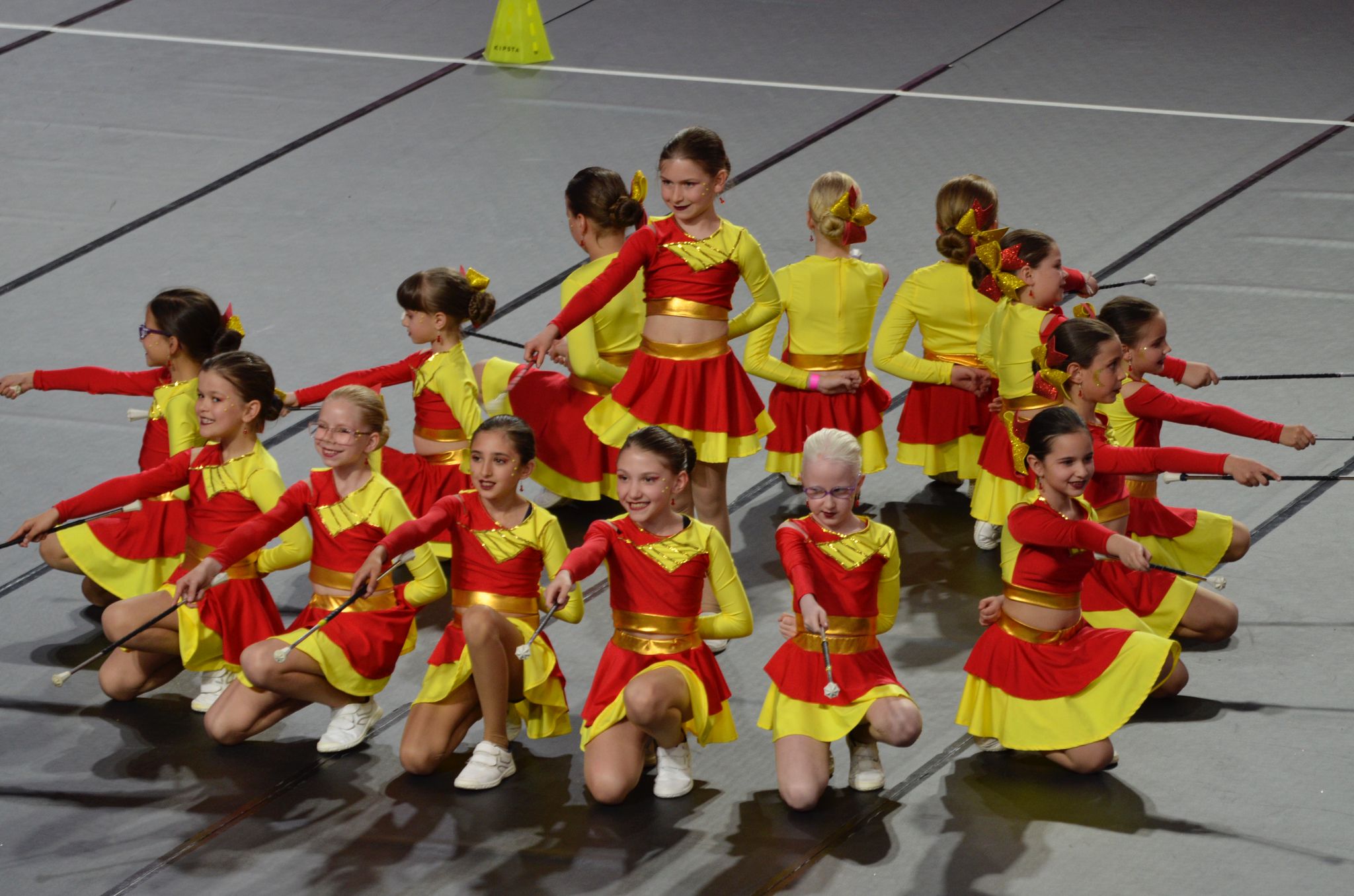 Majorete din Cluj, câștigătoare la Campionatul Național de Majorete ...