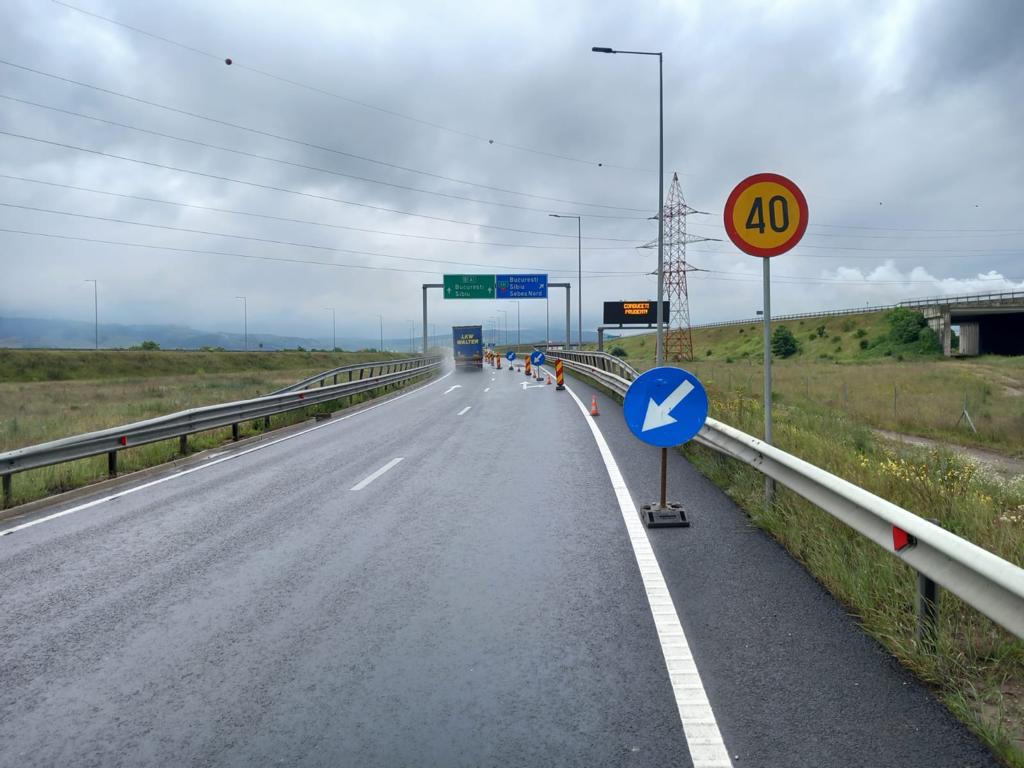 Atenție! Restricții de circulație pe Autostrada Sebeș-Turda. Au apărut ...