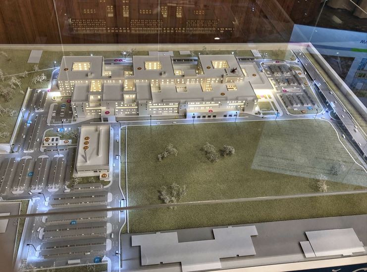 Model 3D. Spitalul Regional din Cluj va avea un turn de urgențe ...
