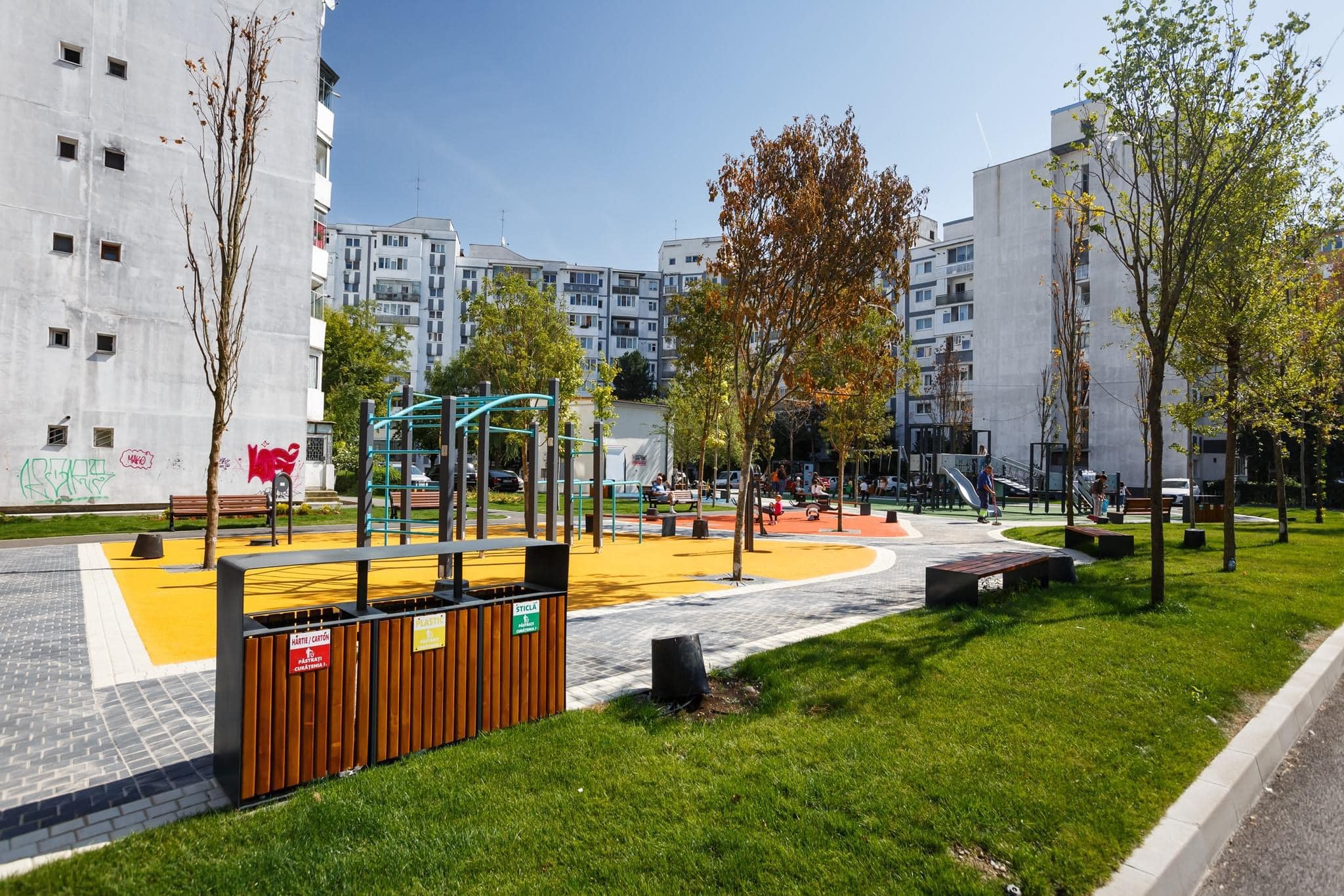 Parc nou pentru copii în Mănăștur, în locul unei vechi centrale termice ...