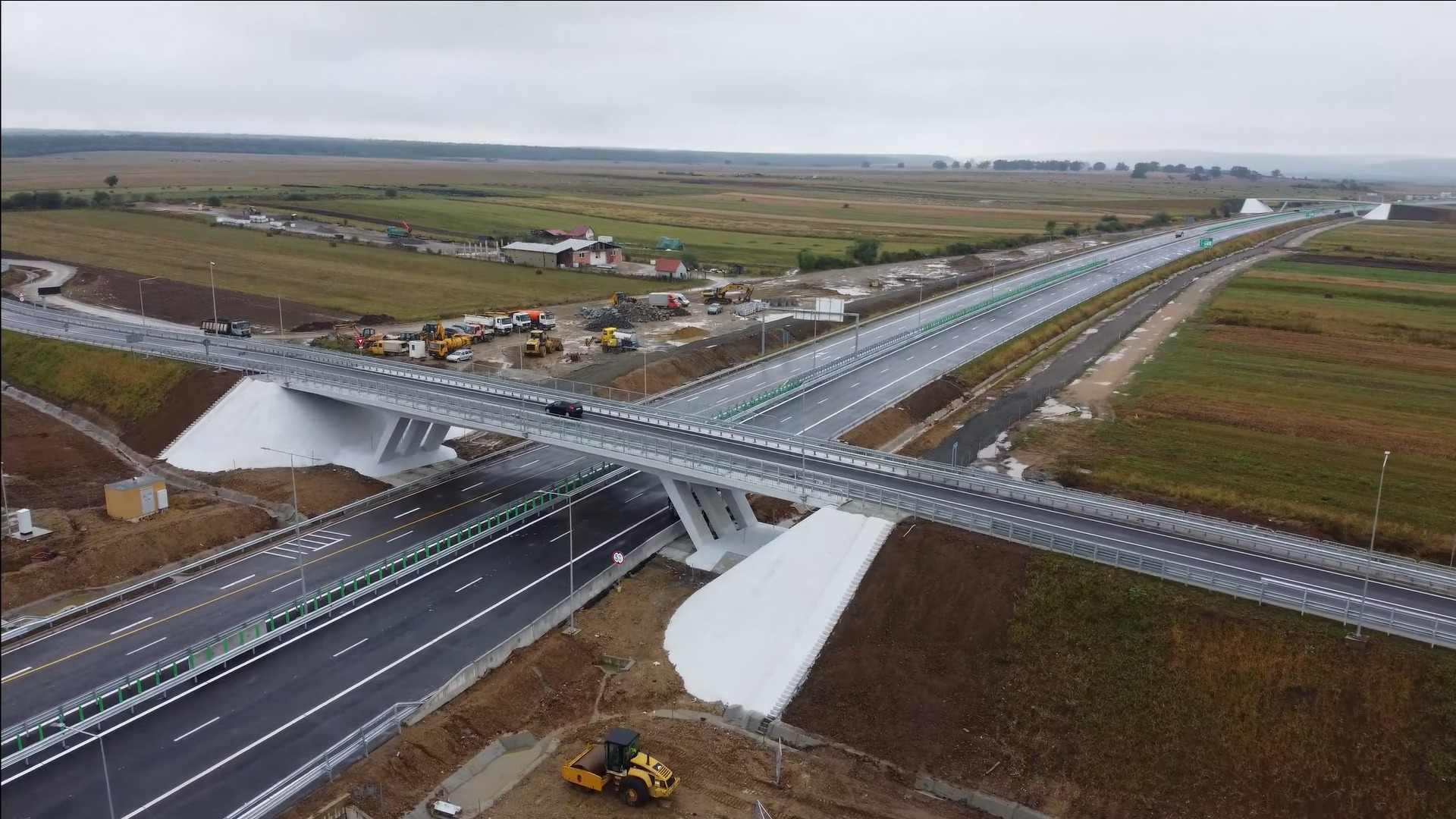Lotul Nușfalău-Suplacu de Barcău din Autostrada Transilvania, deschis ...