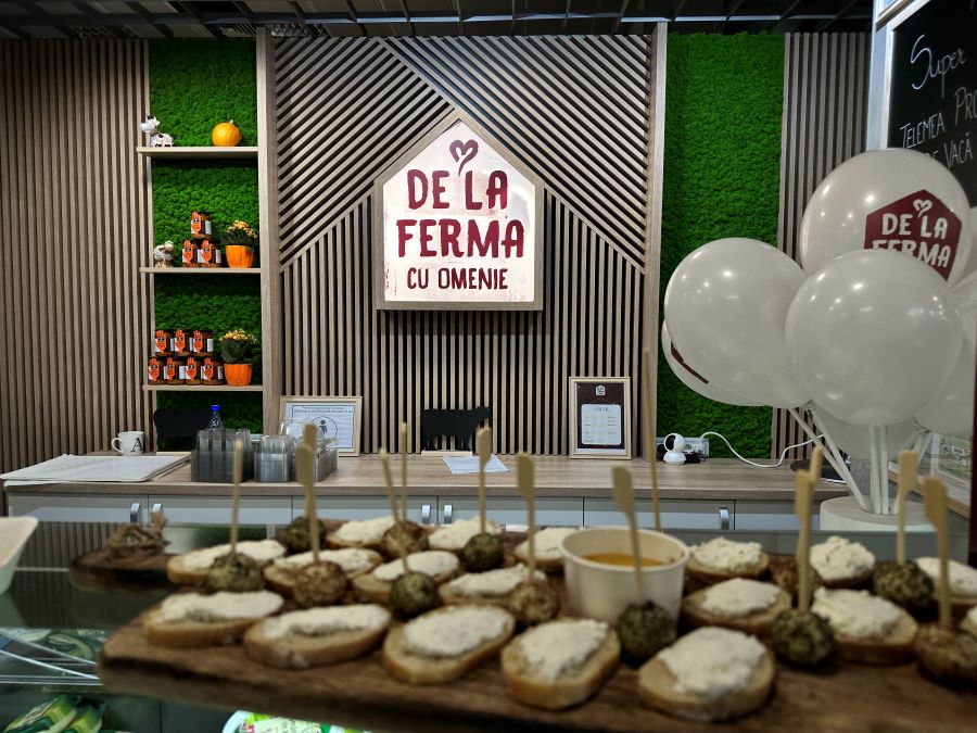 Brânză de burduf premium, în noul magazin ”De la Ferma cu Omenie” din P-ța Mihai Viteazul (P)