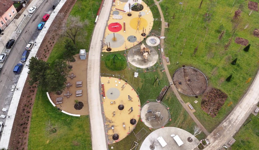 Parcul Feroviarilor, „mozaic” de spații verzi cu locuri de joacă și relaxare. Va fi gata anul ...