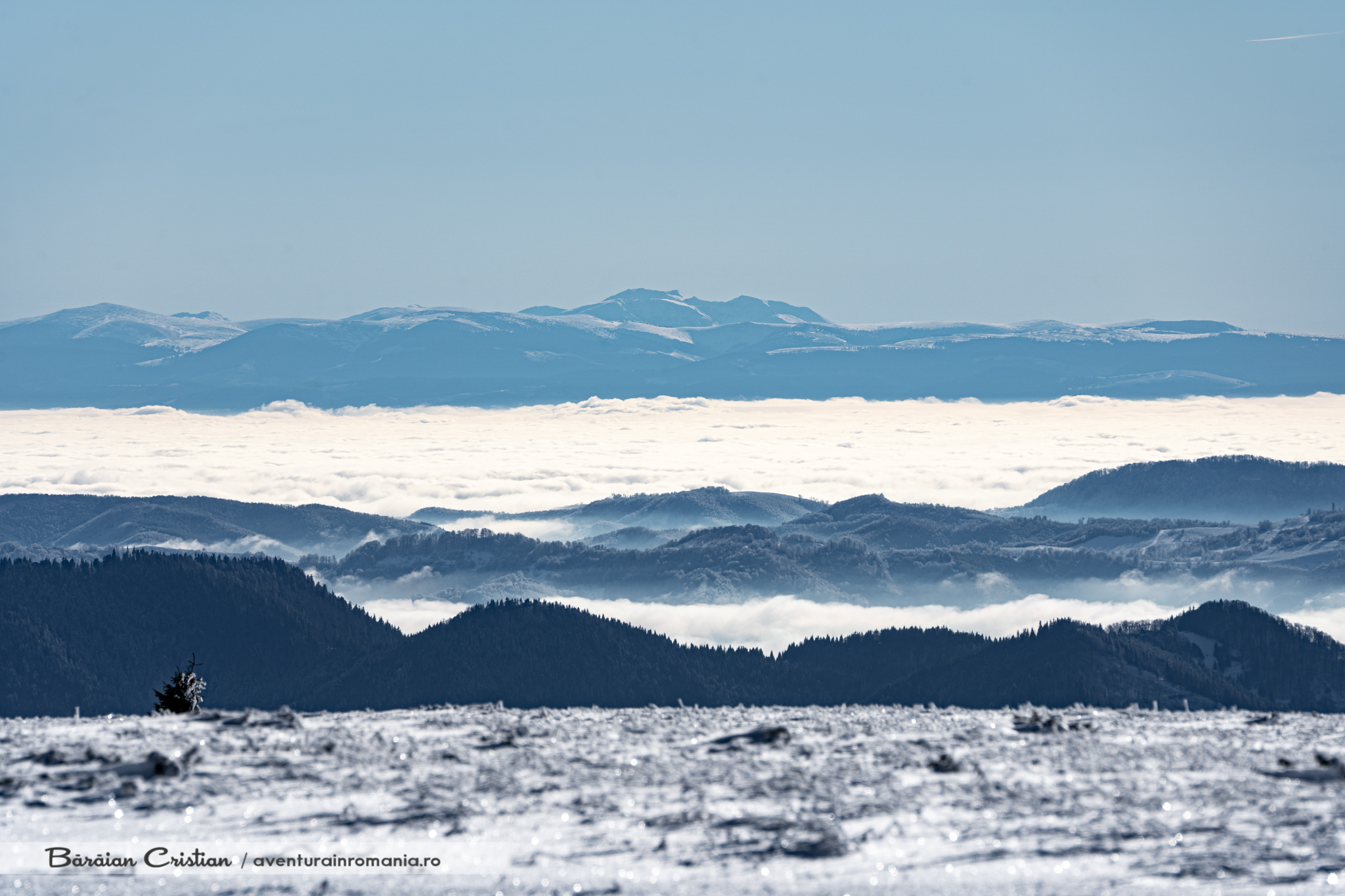 Munții Făgăraș, fotografiați din CLUJ, de la mare distanță! Imagini ...