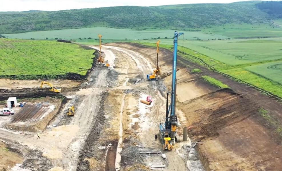 Evoluție bună pe șantierul drumului expres de la Tureni. Progres de ...