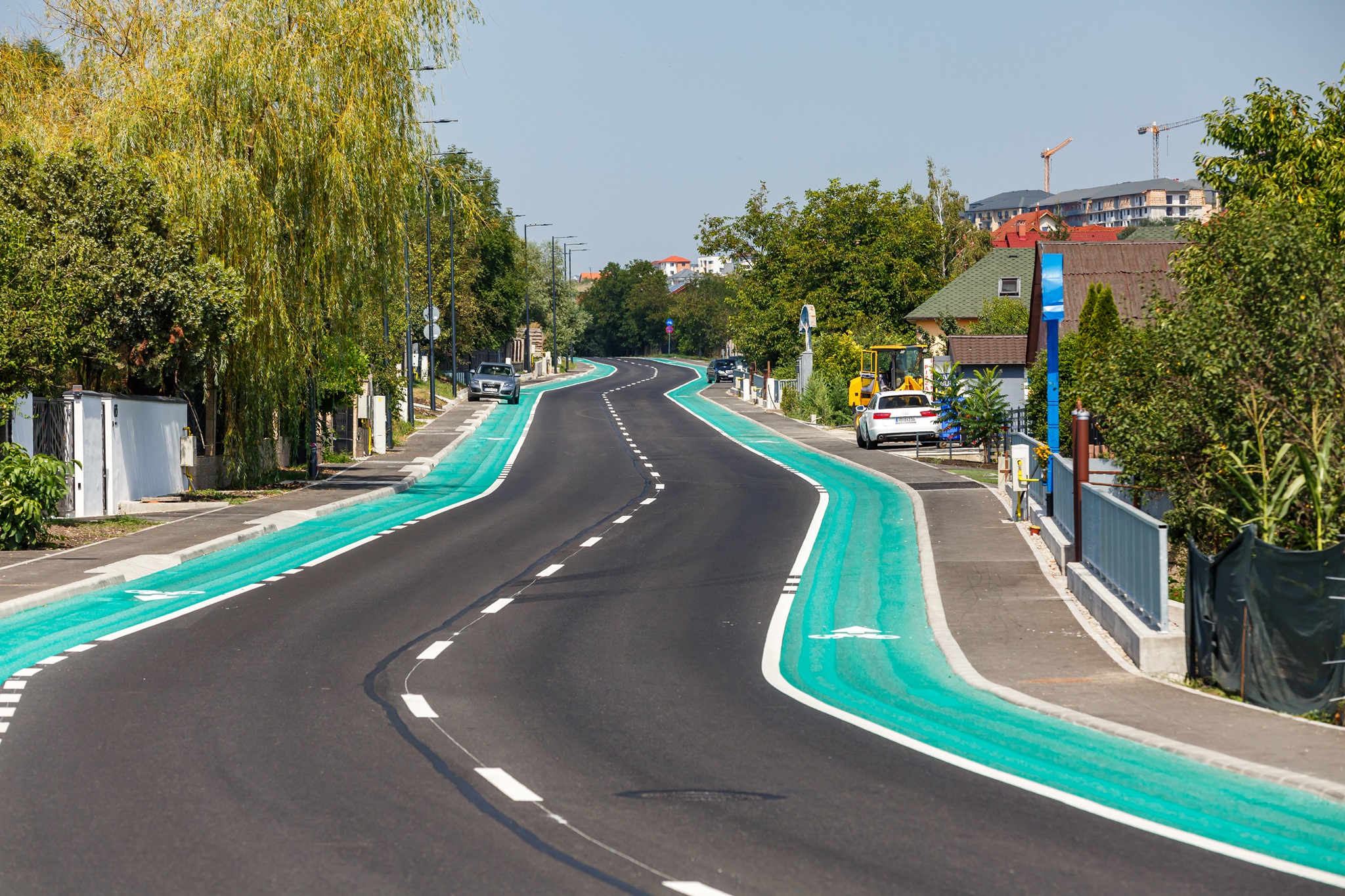 Noi imagini cu strada Valea Chintăului! Cum arată strada după lucrările ...