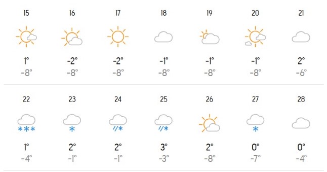 Prognoza meteo actualizată. Cum va fi vremea la Cluj până pe 23 decembrie?