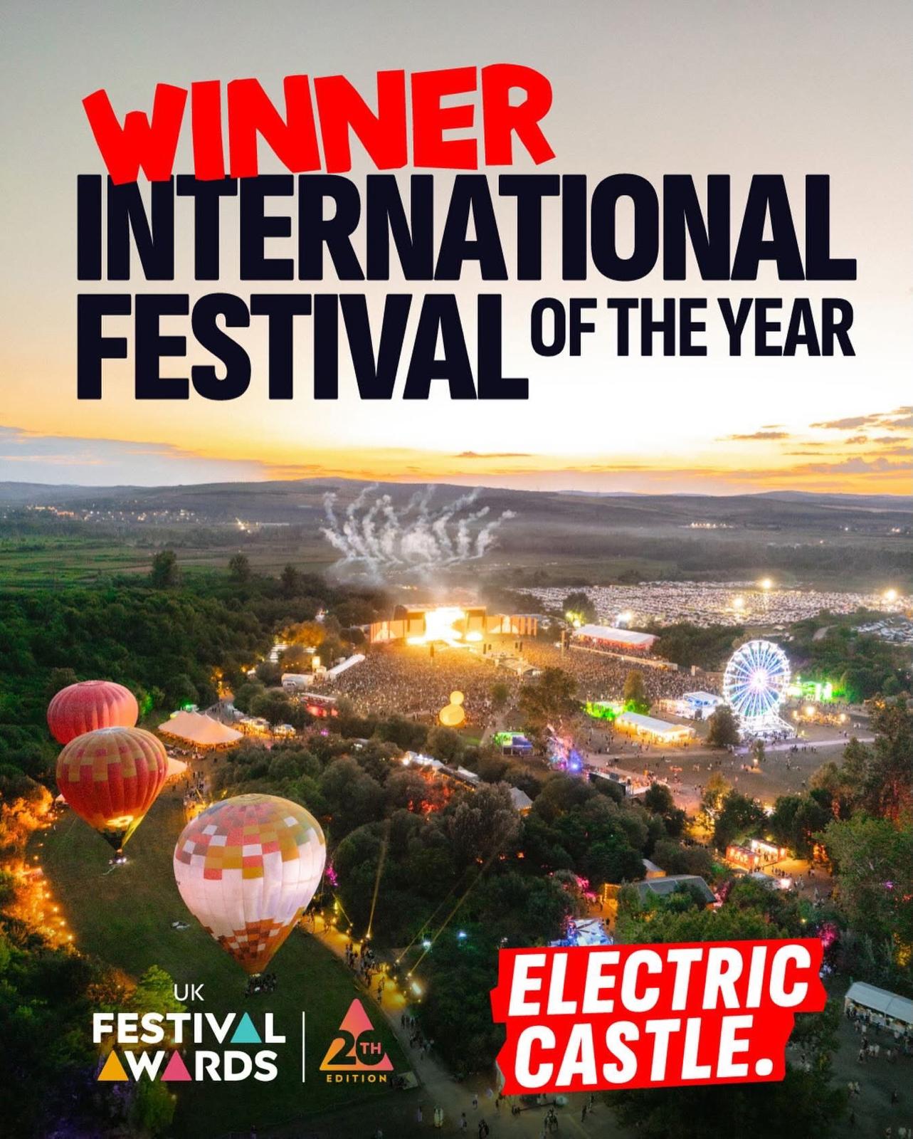 Electric Castle, desemnat Festivalul Internațional al Anului 2025 ...