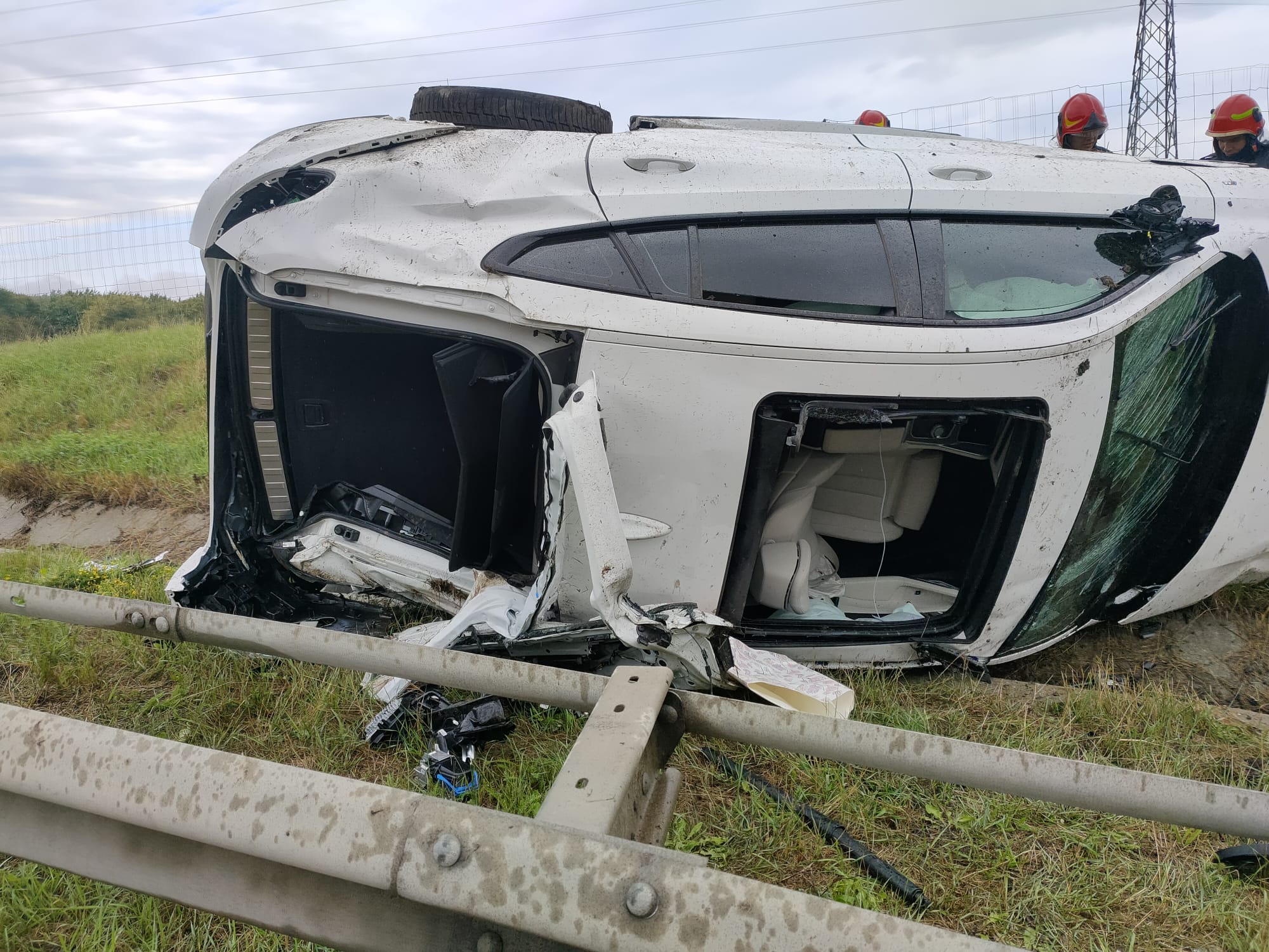 Accident pe autostrada A3, direcția Turda-Cluj-Napoca! Două femei au ...