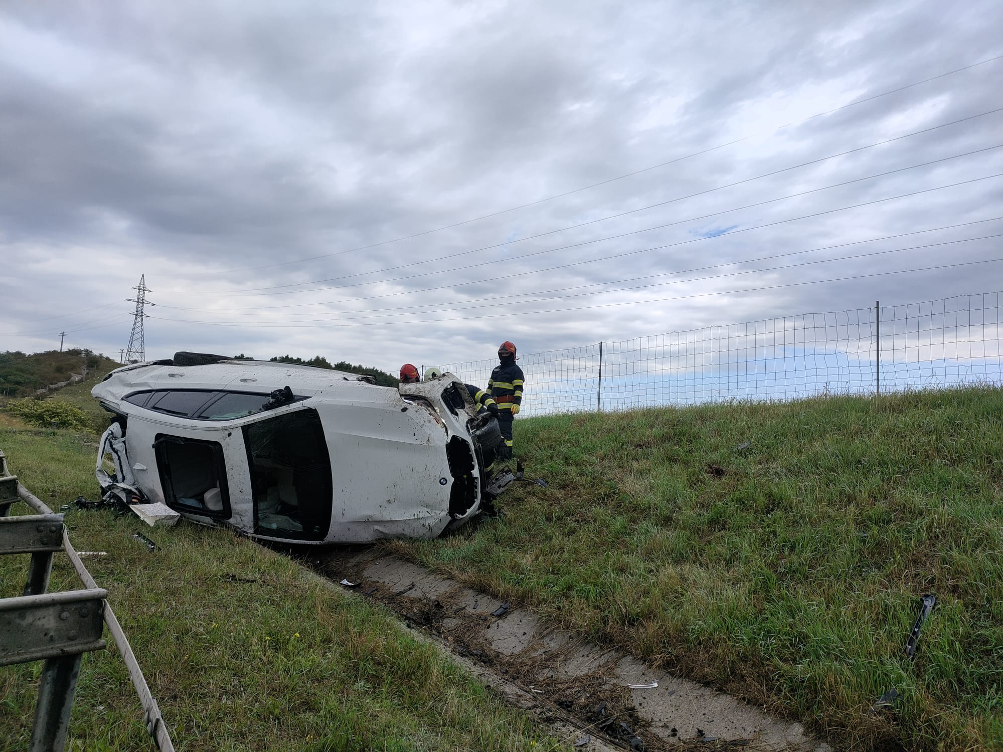 Accident pe autostrada A3, direcția Turda-Cluj-Napoca! Două femei au ...
