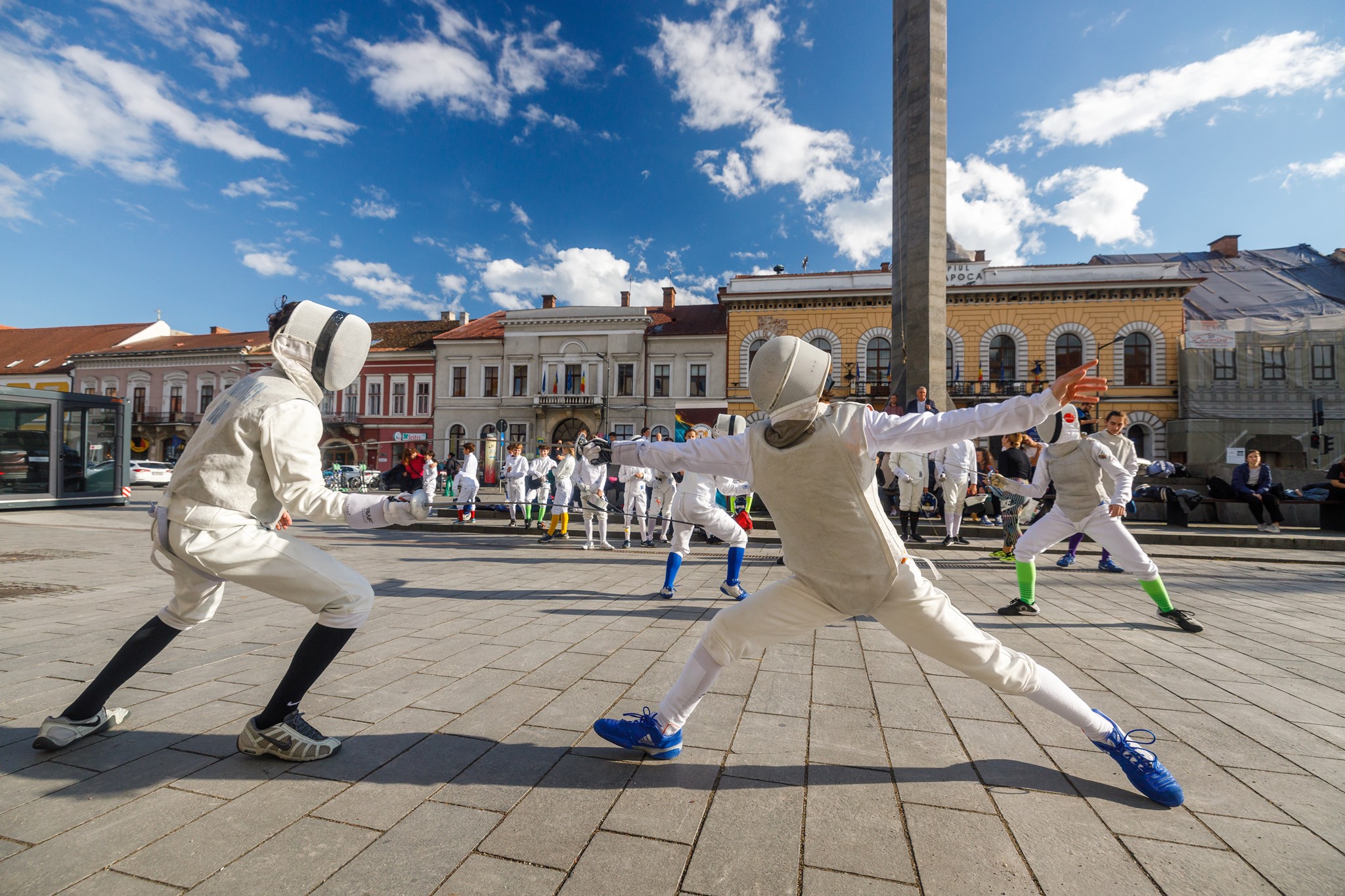 Scrimă pe Bulevardul Eroilor, de Săptămâna Europeană a Sportului la ...